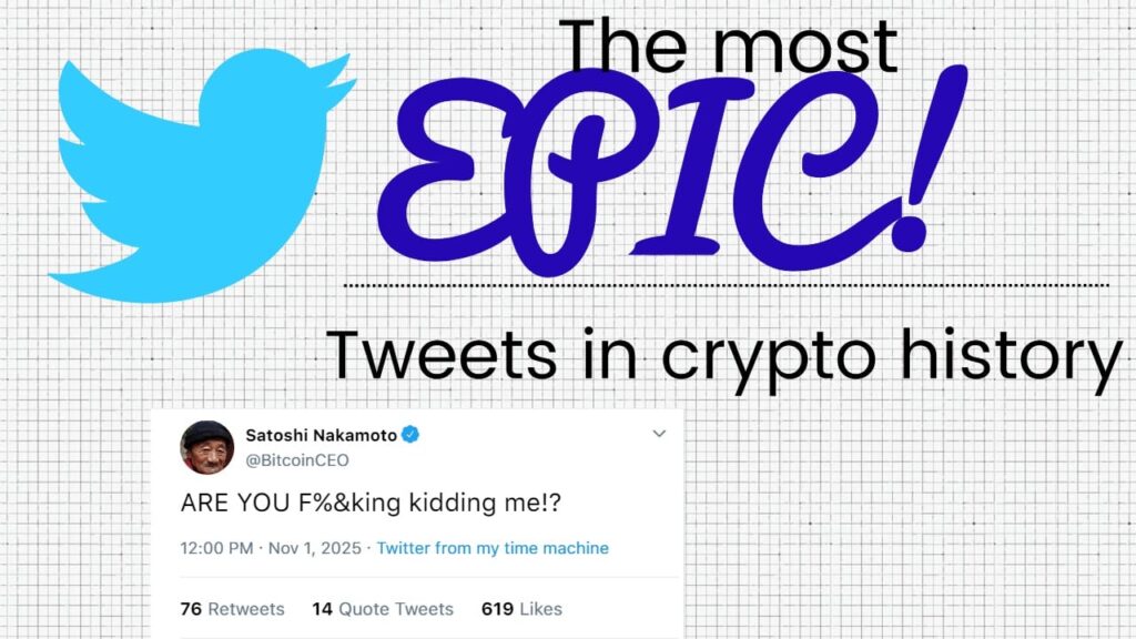 The Most Epic Cryptocurrency Tweets In History - Crypto Giggle